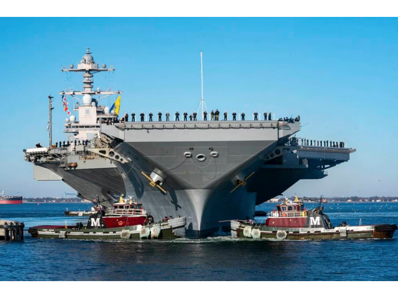 AHORA | Estados Unidos desplegará el portaviones USS Geral R. Ford en ...